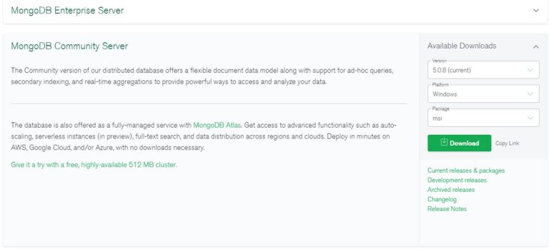 Instalar Mongo DB Windows – Ingenius